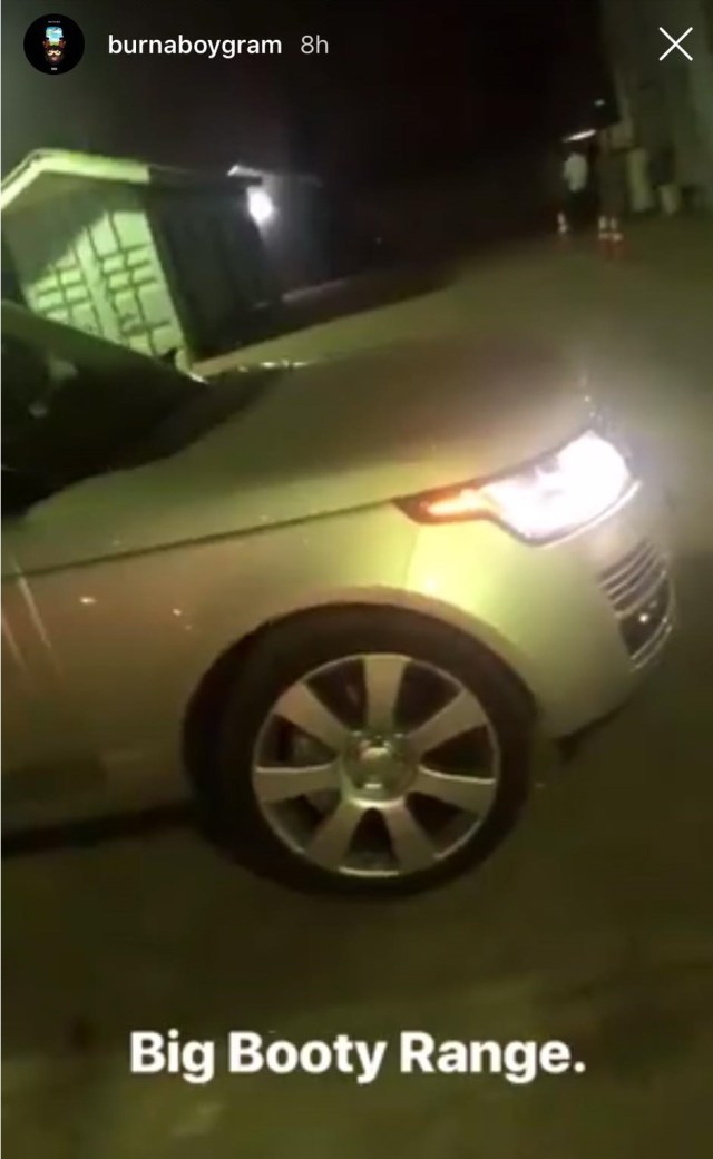 Check Out Burna Boy's Car Collection in 2023 | TimzTell