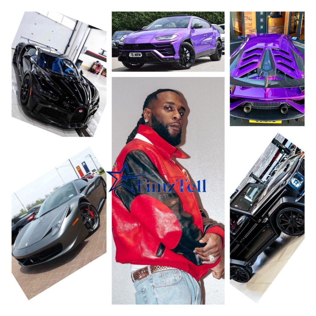 Check Out Burna Boy's Car Collection in 2023 | TimzTell